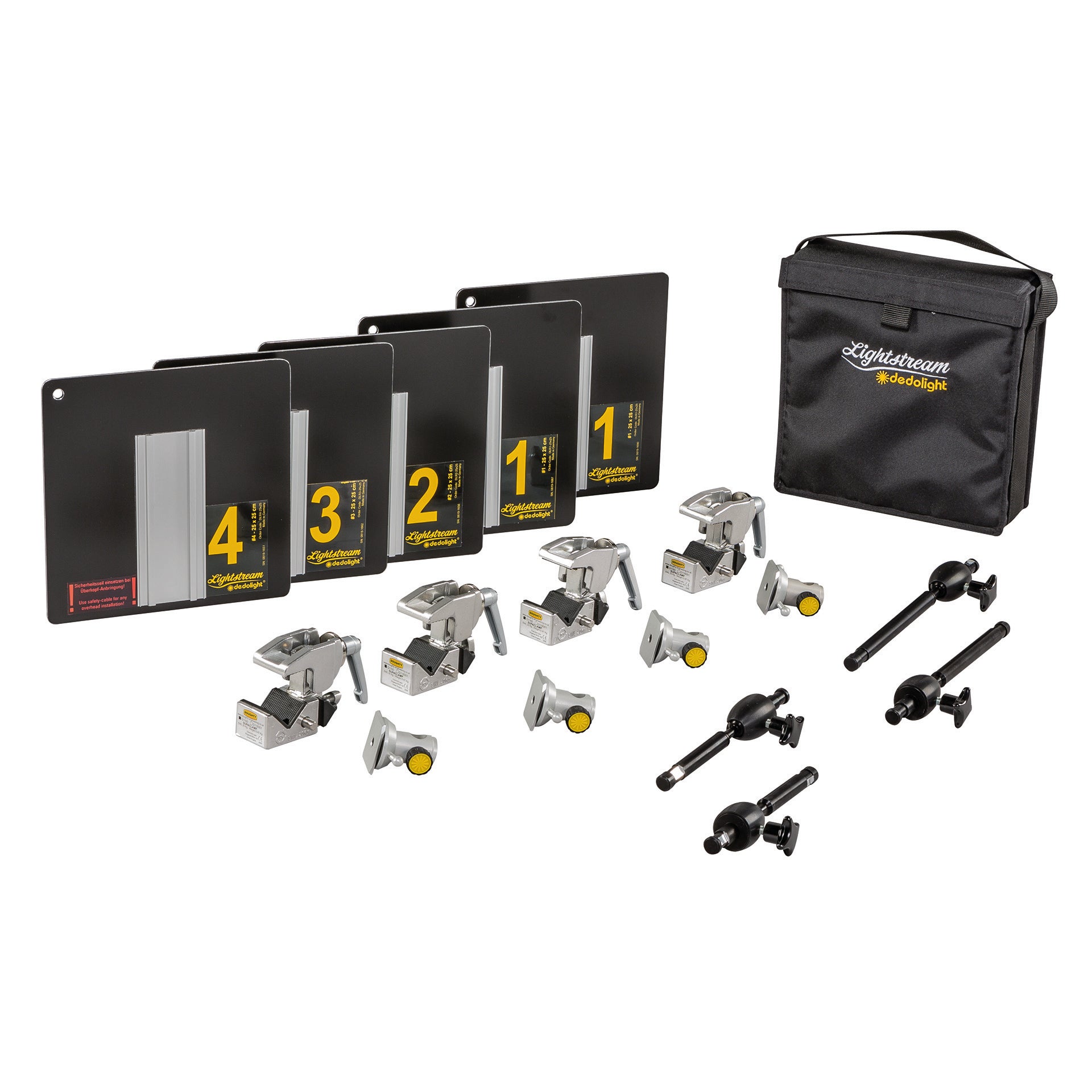 Dedolight Lightstream Reflector Kit - 25x25 cm – Dedotec Schweiz